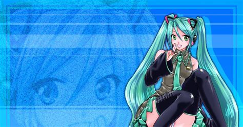 初音ミク 初音ミク 壁紙版完成 中理柴（なかりん）のイラスト Pixiv
