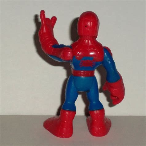Playskool Heroes Marvel Super Hero Adventures Spider Man Figure Loose Used