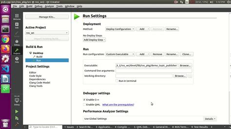 Qt Debugger For Ros Youtube
