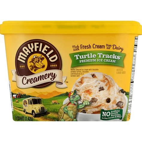 Turtle Tracks® Ice Cream 15 Quart Mayfield Dairy Farms®