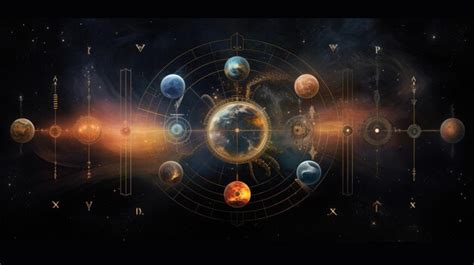 Premium Ai Image Celestial Bodies Alignment