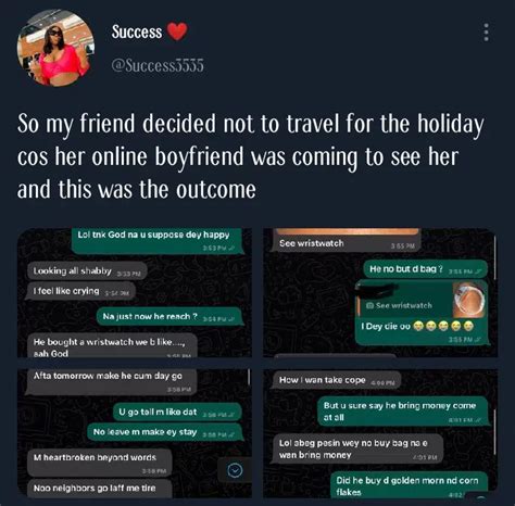 I Am Heartbroken Nigerian Lady Cries Out After Inviting Online