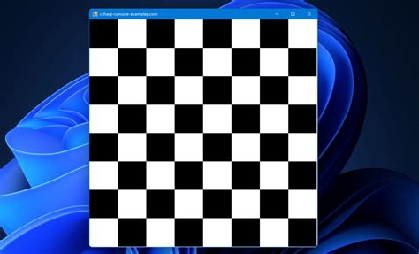 Create A Chess Board Using C Windows Forms Programming Pseudocode Example C Programming