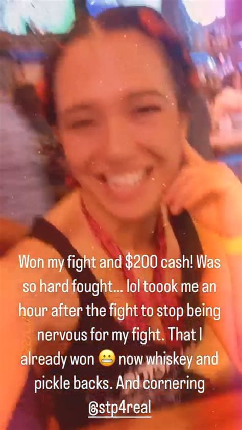 Belated Congrats To Meaghan P For Winning A Jiu Jitsu Match Against