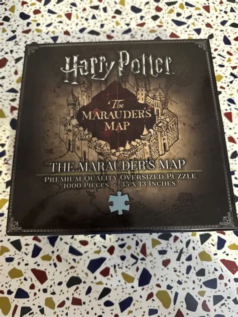 The Noble Collection Harry Potter Marauders Map Puzzle Single £2999