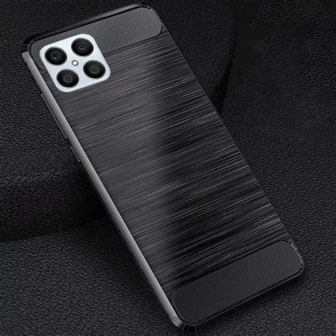 Funda Para Honor X Textura De Fibra De Carbono Cepillada Meses sin interés
