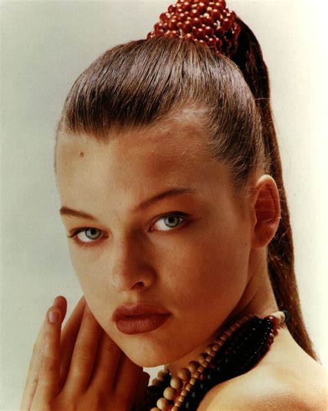 Photo Of Fashion Model Milla Jovovich Id 45173 Models The Fmd