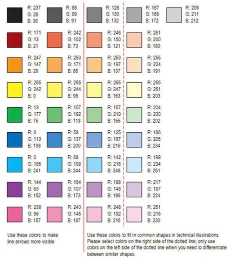 Excel Vba Color Code List Colorindex Rgb Color Vb Color Color