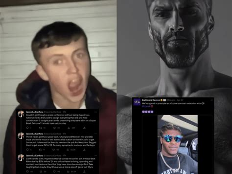 Average Lacanfora Fan Vs Average Lamar Enjoyer R Ravens