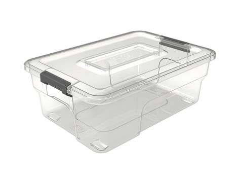 5l Clip Lock Container Clear — Ezy Storage
