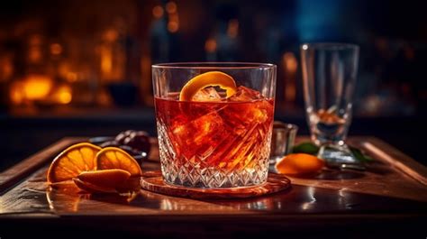 Premium Photo Sophisticated Sips Vintage Cocktails Whiskey Traditions