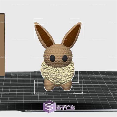 Crochet Eevee Color 3d Print Specialstl