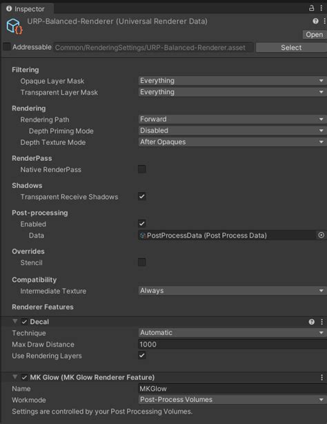 issues with camera render and post processing unity engine unity