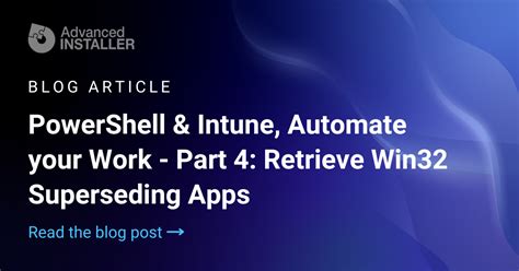 PowerShell Intune Automate Your Work Part 4 Retrieve Win32