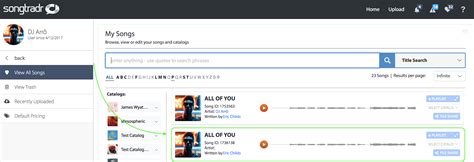 How To Delete A Song Songtradr Artist Buyer Support