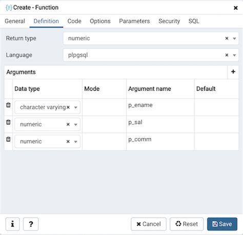 PgAdmin 4 Documentation