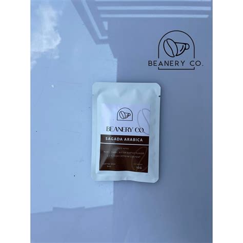 Single Pack Sagada Arabica Coffee Drip Instant Coffee Shopee