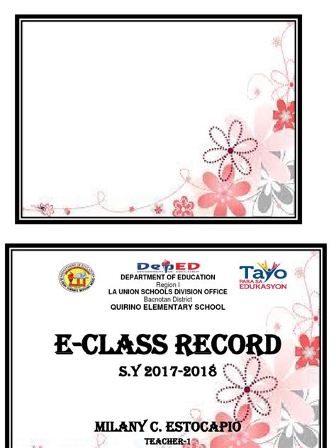 Front Page For School Records Pdf Front Page For School Records Pdf