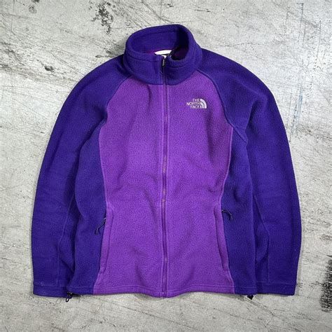 Y2k The North Face Full Zip Fleece Flaws Depop