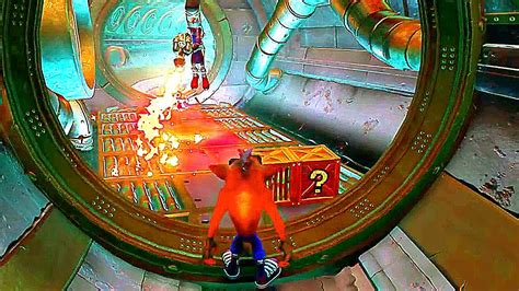 Crash Bandicoot Remastered New Gameplay Sewer Or Later Level Ps4 2017