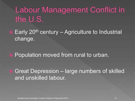 Conflict Management In Unionized Environments PPT