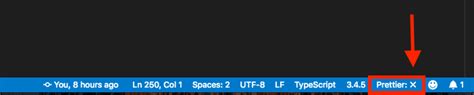 Vs code prettier не работает при сохранении