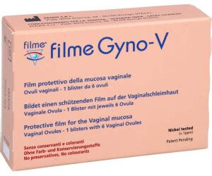 Filme Gyno V Vaginalovula 6 Stk Ab 12 27 Preisvergleich Bei