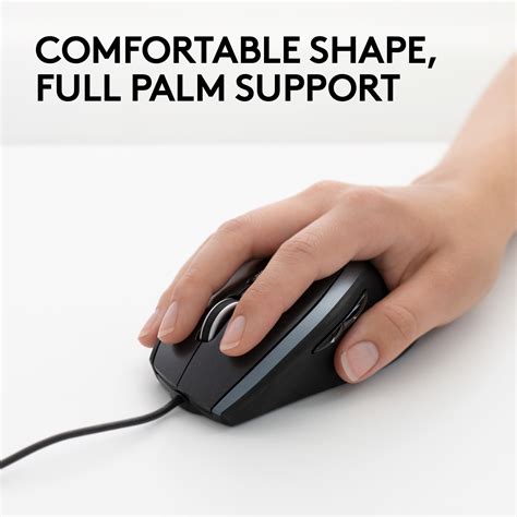 Logitech M500 Wired Laser Mouse Black