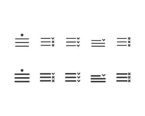 Premium Vector Hamburger Menu Icon Buttons For Website Ui Navigation App Presentation Vector
