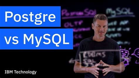 Postgresql Vs Mysql The Infotech