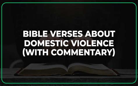 25 Bible Verses About Domestic Violence With Commentary Scripture Savvy
