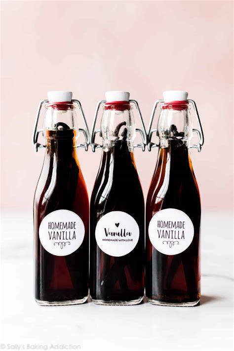 How To Make Homemade Vanilla Extract Easy Recipe