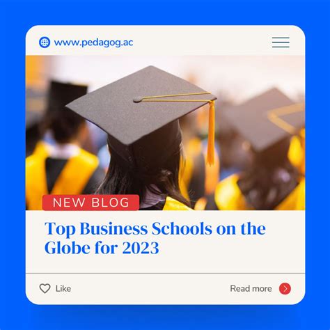 Pedagog Magazine Top Business Schools In 2023 Pedagog Posted On The