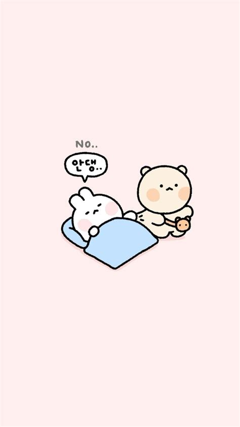 유미어스 어쩔수없지 🐻 릴스 곰돌찡 토끼찡 애니메이션 만화 일상 커플 릴스타그램 이모티콘 카카오이모티콘 Reels Character