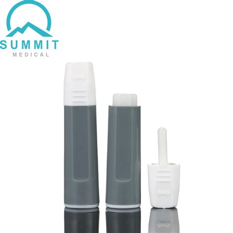 Mini Sized Safety Lancet Device With Auto Retractable Needle 30g 1 8mm
