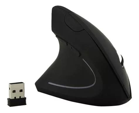 El ratón óptico inalámbrico vertical ergonómico reduce la tendinitis de