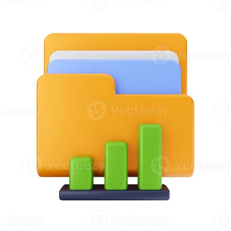 3d Folder File Icon Illustration 22050529 Png