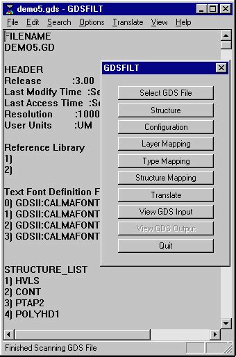 preparing gdsii for input to cadence apd