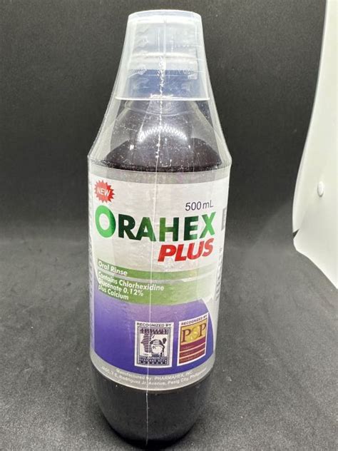 Orahex Plus Forte 500ml Lazada Ph