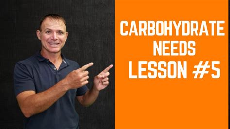 Sports Nutrition Chapter 4 Carbohydrate Use During Exercise YouTube