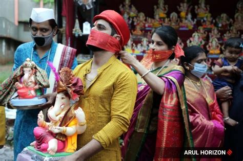 ‘online Darshan Eco Friendly Pandals Ganesh Chaturthi In Covid Times