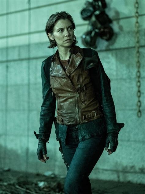 The Walking Dead Dead City Maggie Rhee Leather Vest