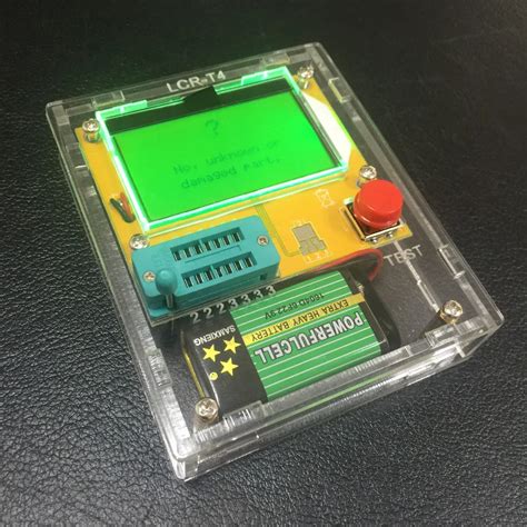 Mega328 LCR T4 Transistor Tester M328 Diode Triode Capacitance ESR ...
