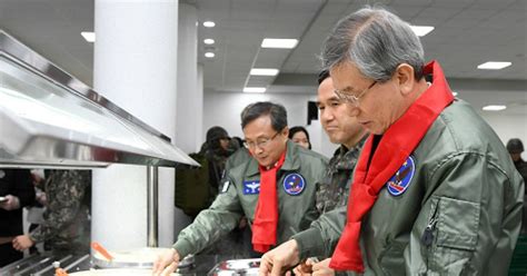 고영한 법원행정처장 공군제1전투비행단 위문방문