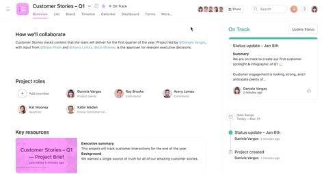 Project Progress And Reporting Product Guide Asana Product Guide