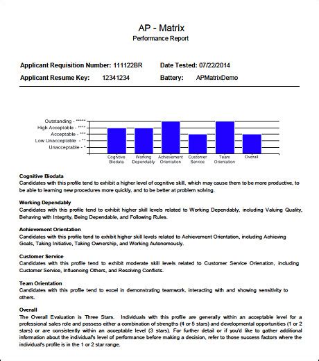 Assessment And Selection Applicant Profile Matrix Aon