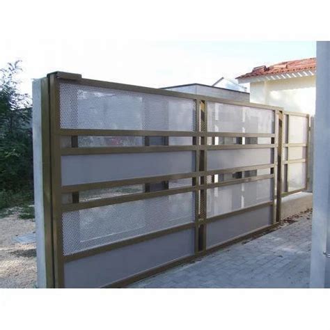 Aluminium Sliding Gate At ₹ 230square Feet Aluminum Gate In Gurugram