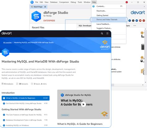 Time To Empower Yourself With The Newly Updated Dbforge Tools For Mysql 101 Devart Blog