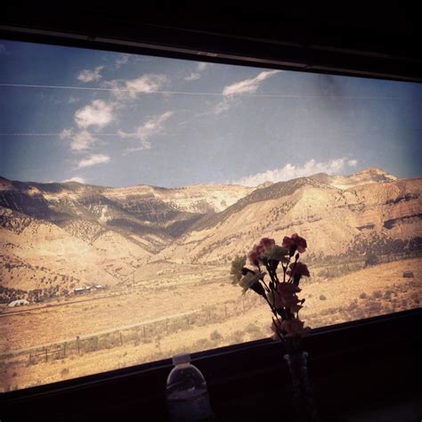 Out The California Zephyr Window Near Utah Colorado Border
