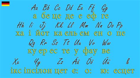 1 Урок німецької мови Алфавіт Youtube